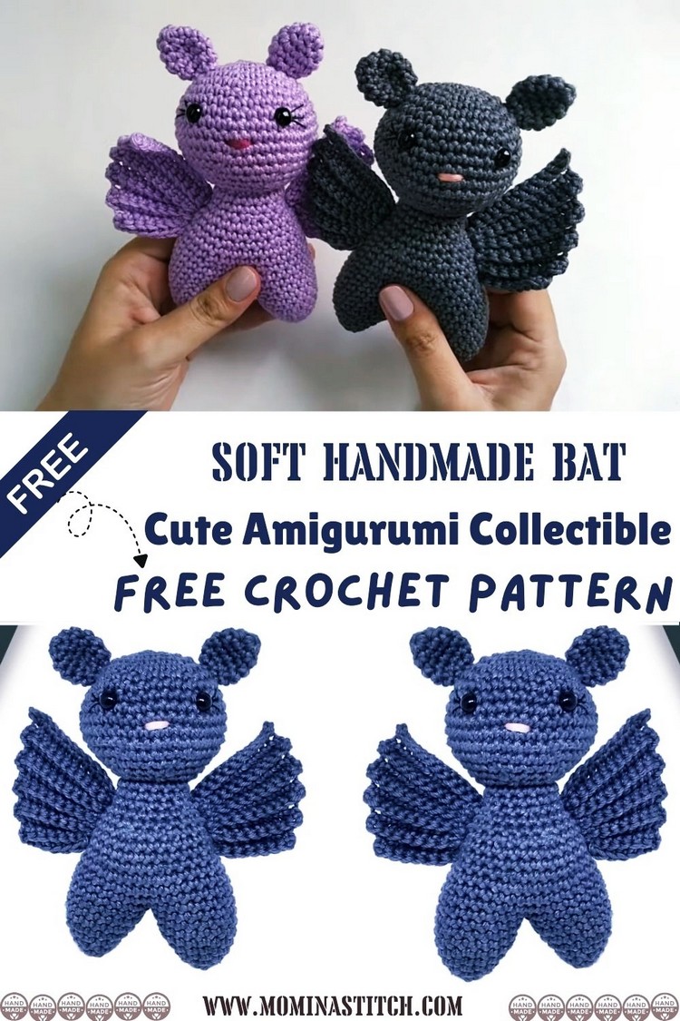 Crochet Morcego Amigurumi Bat Patterns