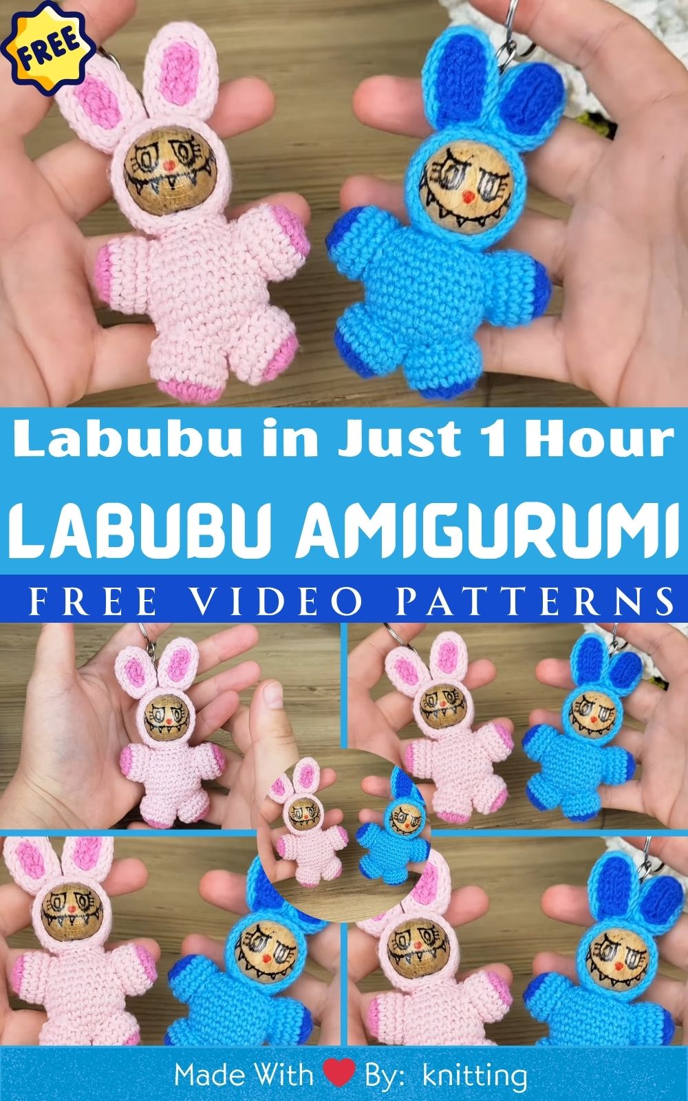 Make Your Own Crochet Labubu