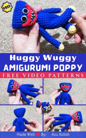 Crochet Huggy Wuggy Amigurumi