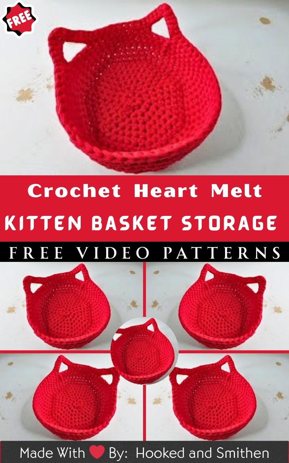 Crochet Basket Pattern