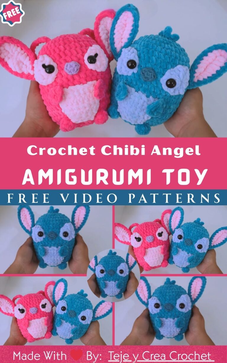 Crochet Chibi Angel Amigurumi