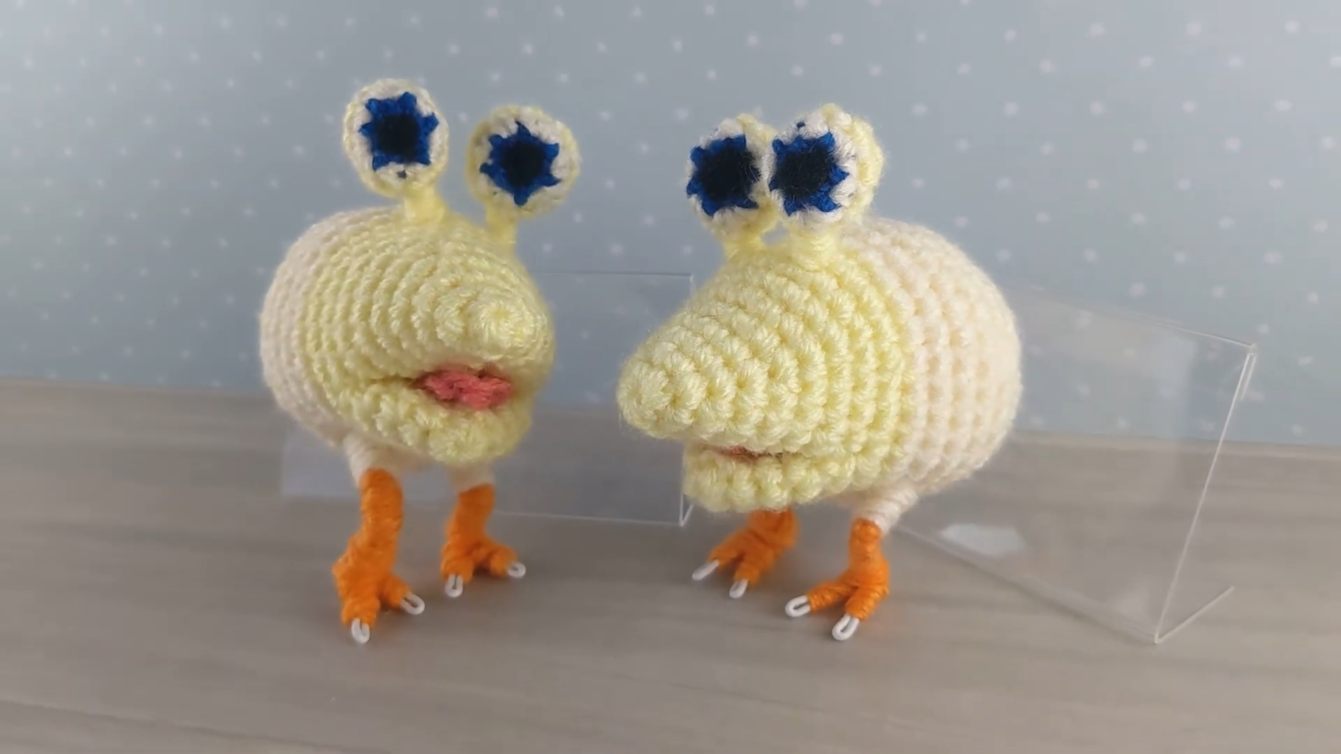 Crochet Albino Dwarf Bulborb Amigurumi