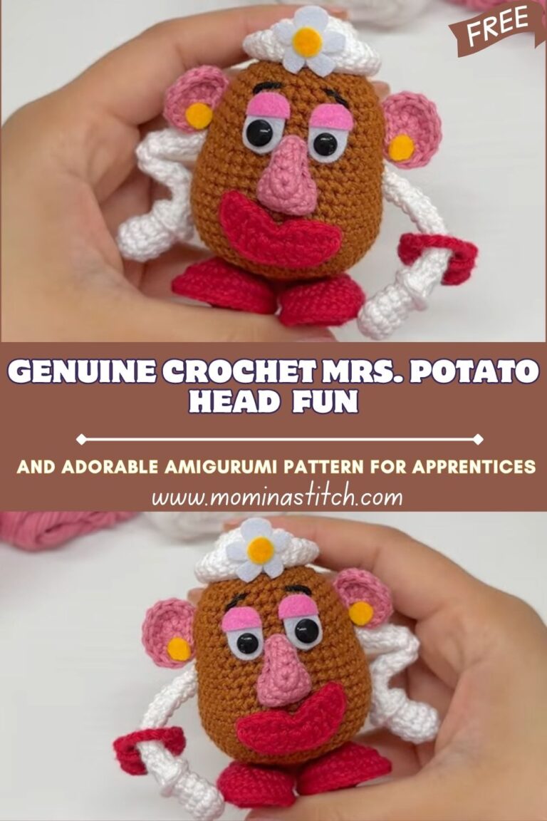 Crochet Mrs. Potato Head